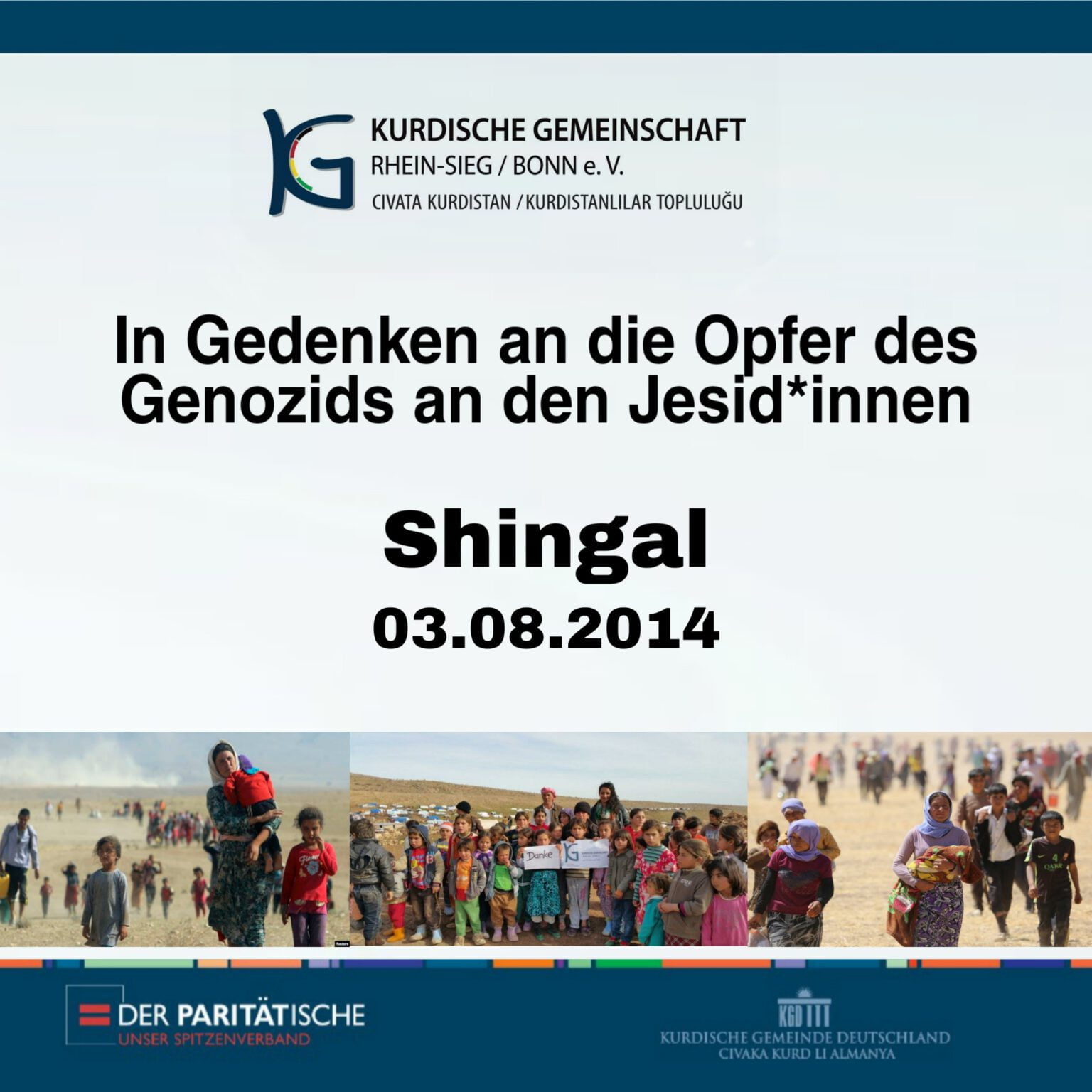In Gedenken an die Opfer des Genozids an den Jesid*innen - Kurdische ...